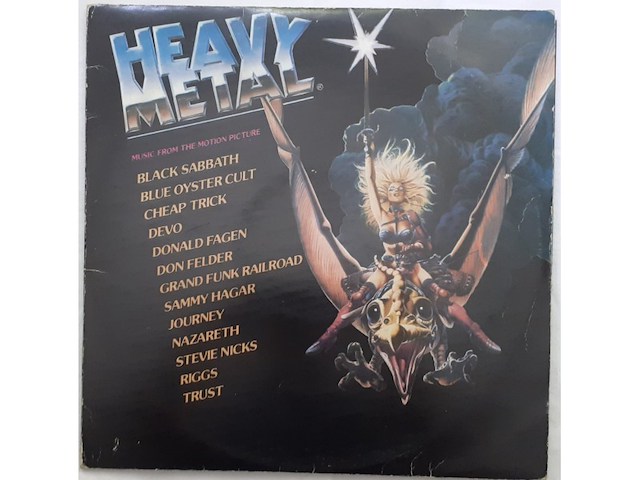 VARIOUS  -  2LP HEAVY  METAL  ( Soundtrack )