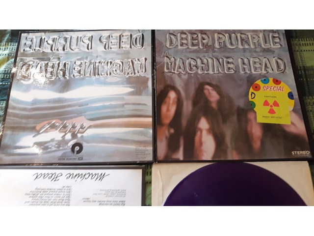 Deep Purple ‎– Machine Head France purple vinyl