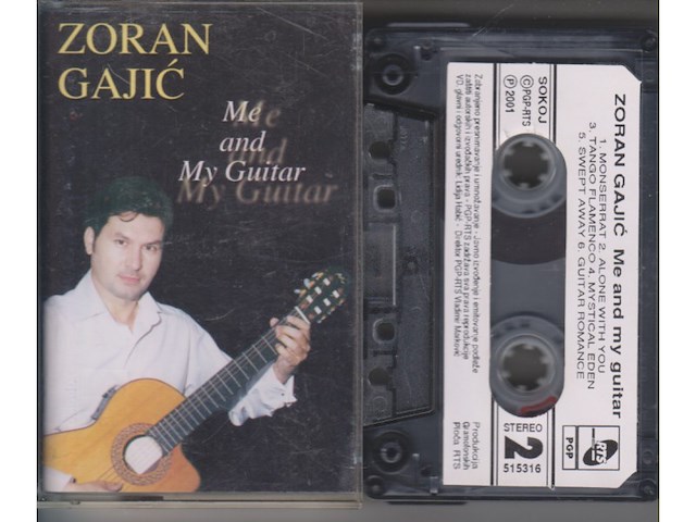 ZORAN GAJIĆ Me and my guitar / kolekcionarski 2001 !!!!