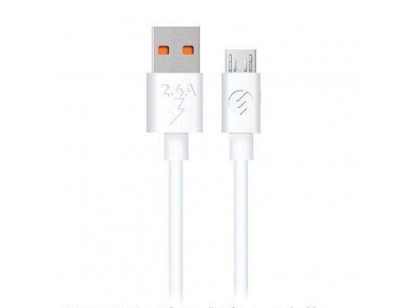 S-LINK USB-A na MicroUSB kabl (beli) - SL-X241