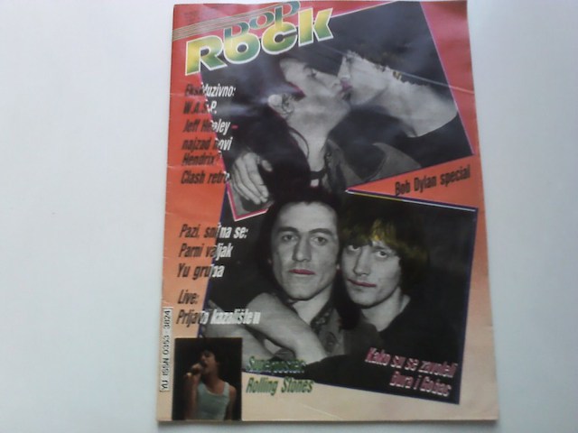 Časopis POP-ROCK broj 135, novembar 1989