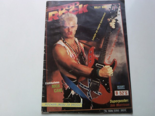 Časopis POP-ROCK broj 151, jun 1990