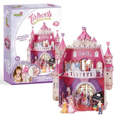 Cubicfun puzzle princess birthday e1622 ( CBF216221 )