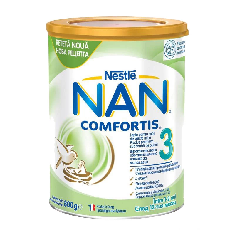 Nestle NAN Comfortis 3 800 gr, 12m+