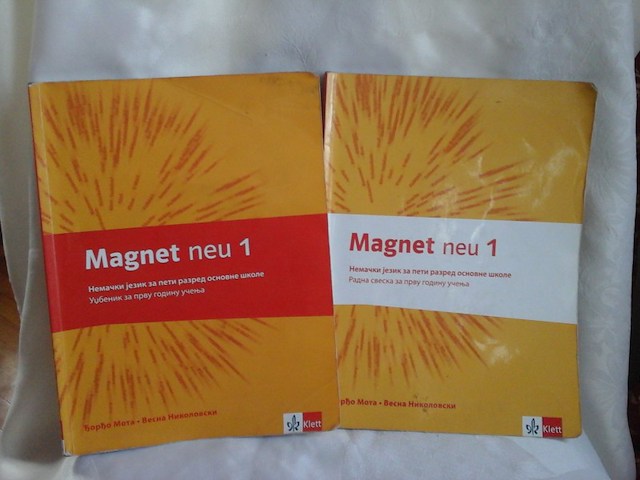 Magnet neu 1 nemački za peti 5 razred KLETT Mota