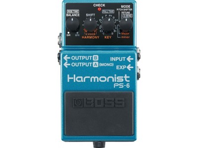 Boss PS-6 Harmonist Pitch Shifter Guitar Effects Pedal