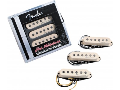 Fender PRIBOR Hot Noiseless Stratocaster Pickups. Aged White. Set of 3
