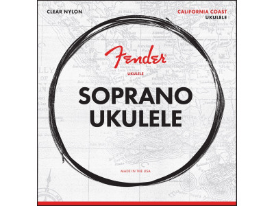 Fender PRIBOR Soprano Ukulele Strings, Set of Four