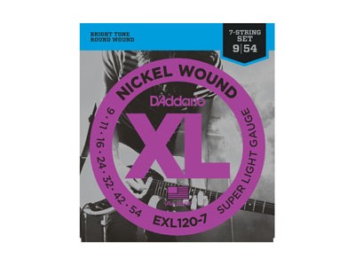 D'Addario EXL120-7