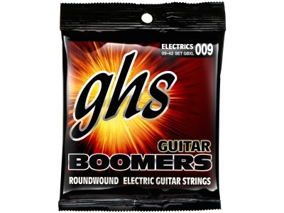 GHS Strings GBXL - strings for Electric Guitar Boomers Light Top / Ultra Light Bottom .009 - .042