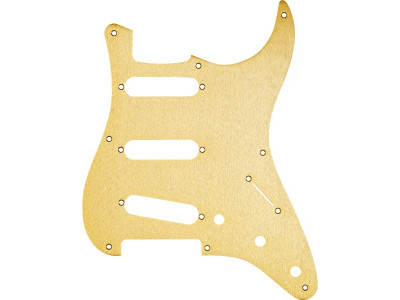 Fender PRIBOR PG, 57 STRAT GOLD ANODIZED 8-HOLE