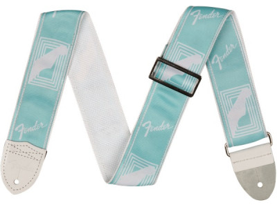 Fender PRIBOR 2" Monogrammed Strap, Daphne Blue