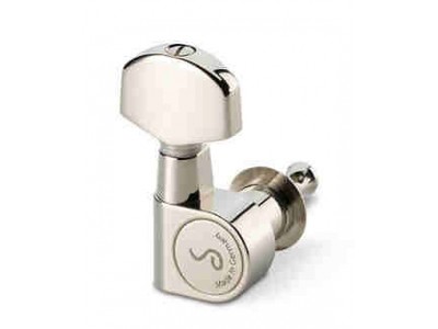 Schaller M6 PIN NI, 3L+3R, LARGE M, LOCK