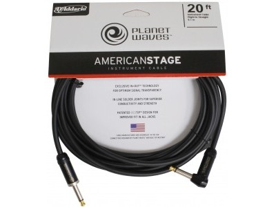 Planet Waves PW-AMSGRA-20 AMERICAN STAGE INST CBL RA 20'