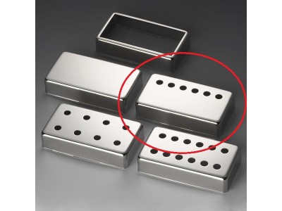 Schaller Pickup Covers German Silver Nickel 6 Hole-Neck