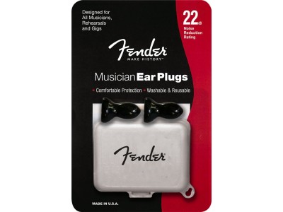 Fender PRIBOR Musician Series Black Ear Plugs