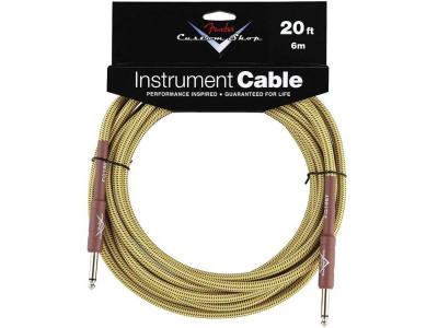 Fender PRIBOR Custom Shop Performance Series Cable. 20'. Tweed