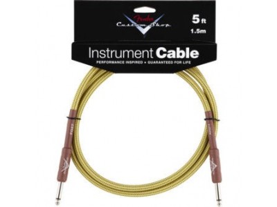 Fender PRIBOR Custom Shop Performance Series Cable. 5'. Tweed