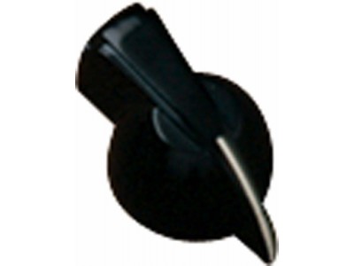 Fender PRIBOR Amplifier Knobs. "Chicken Head" Style. Black (6) *