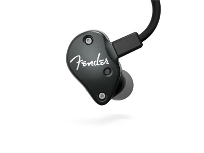 Fender FXA5 Pro In-Ear Monitors, Metallic Black