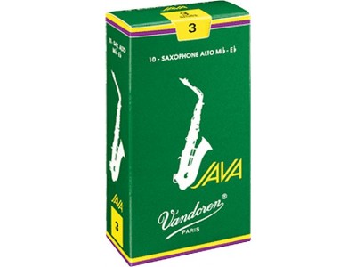 Vandoren Java Alto Saxophone Reeds - Strength 3.5 SR2635