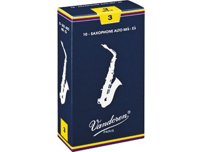 Vandoren Alto Saxophone Reeds - Strength 3 SR213