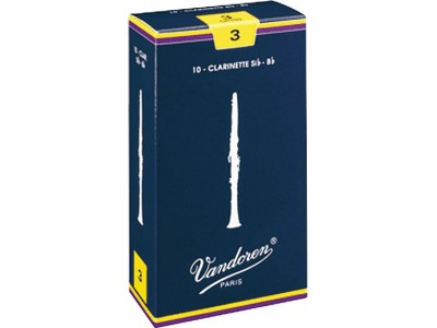 Vandoren Traditional Bb Clarinet Reeds n 3.5 CR1035