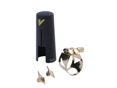 Vandoren Optimum tenor sax ligature + plastic cap LC08P