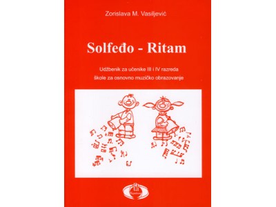 Literatura Z. Vasiljević - Solfedjo-Ritam za 3. i 4. razred