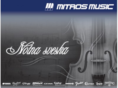 Mitros Music NOTNA SVESKA