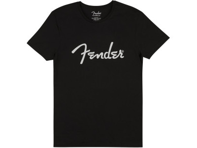Fender Spaghetti Logo Men's Tee, Black, XXL