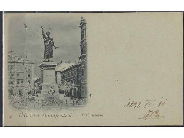 Madjarska  - Budimpesta 1898