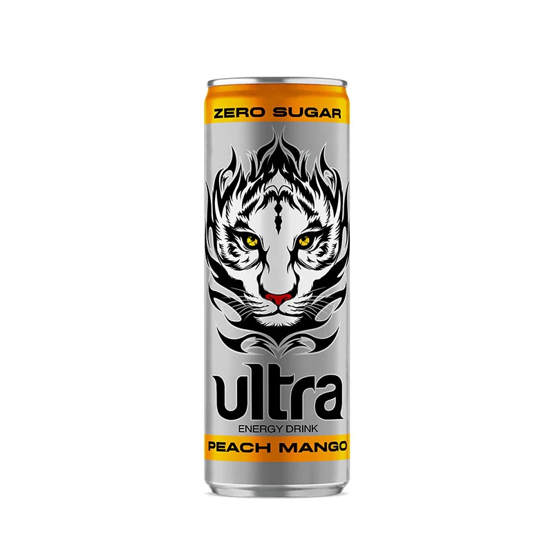 Ultra Energy Zero Peach Mango 0.25L u paketu od 12 komada