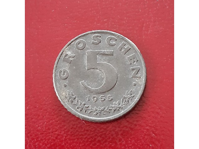 5 GROSCHEN 1955