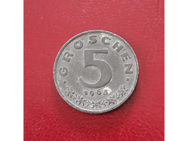 5 GROSCHEN 1963