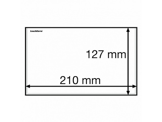 Zaštitne folije za novčanice BASIC 204 x 123mm