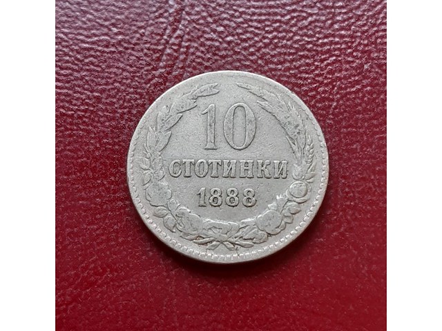 10 STOTINKI 1888