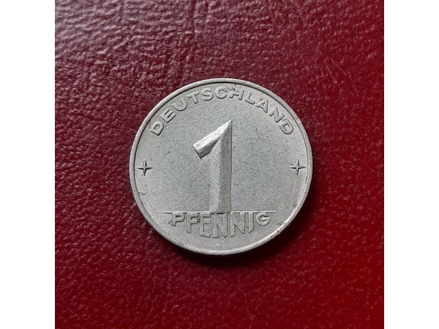 DDR 1 PFENNIG 1953 A