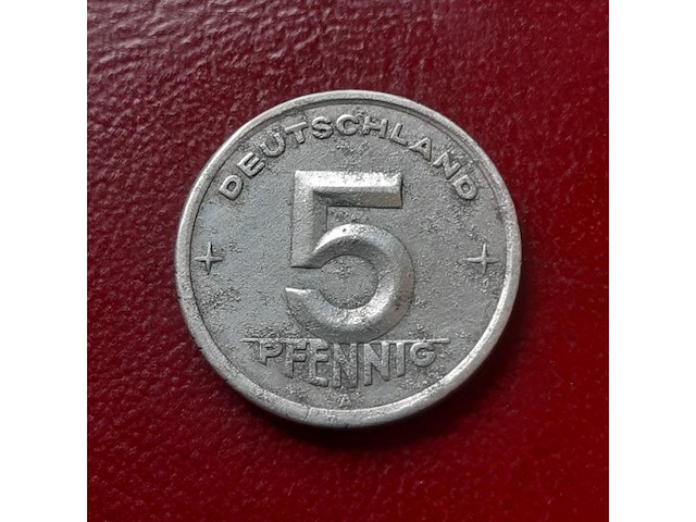 DDR 5 PFENNIG 1948 A