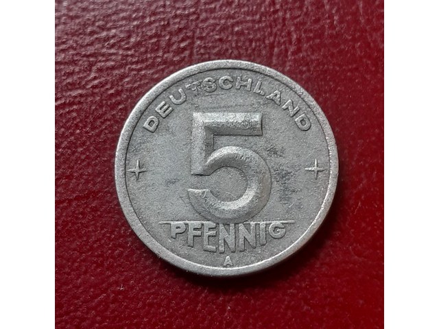 DDR 5 PFENNIG 1949 A