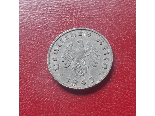 1 REICHSPFENNIG 1943 B