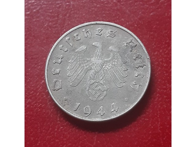 10 REICHSPFENNIG 1944 D