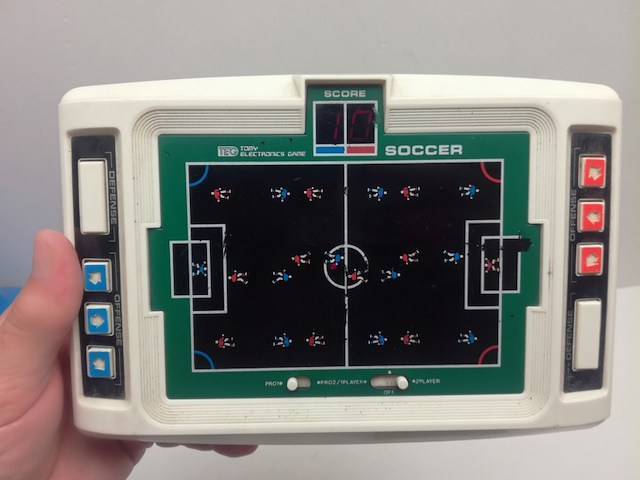 Video IGRA Retro -TOMY Electronic Game Soccer 1977