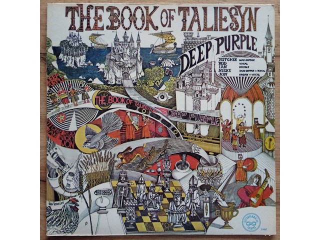 Deep Purple ‎– The Book Of Taliesyn (USA, 1. izdanje)