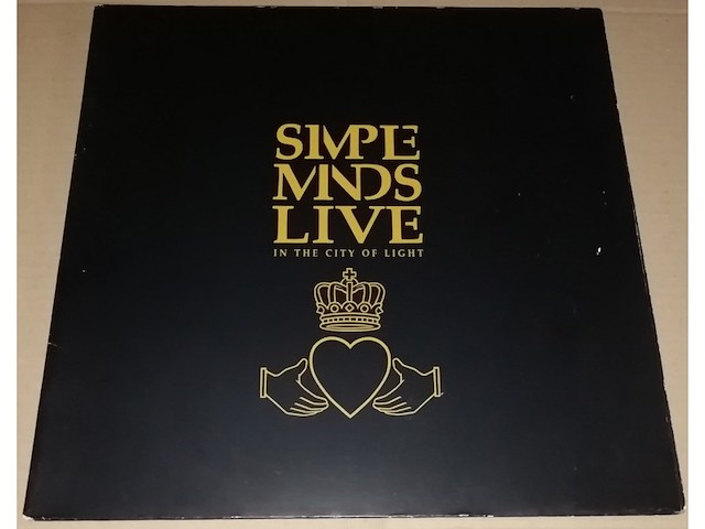 Simple Minds ‎– Live In The City Of Light (2LP),GERMANY