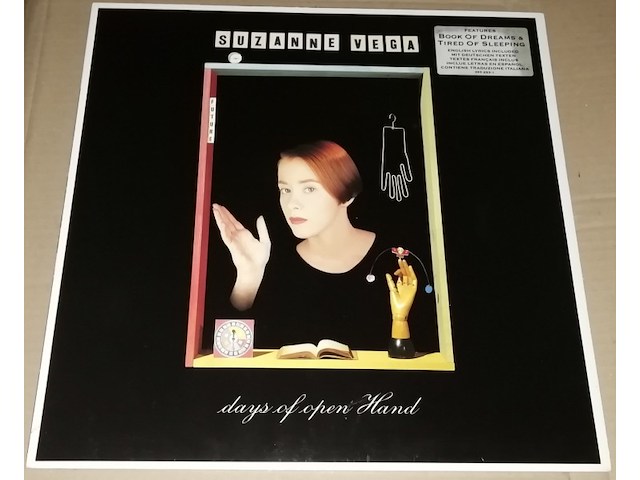 Suzanne Vega ‎– Days Of Open Hand (LP), HOLLAND PRESS