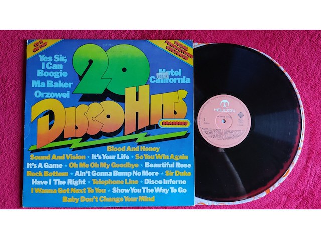 20 Disco Hits - / colored red-black vynil/