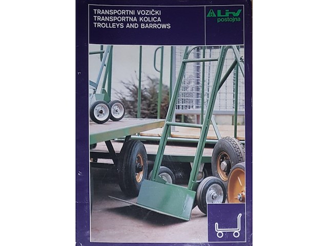 Katalog Transportnih Kolica `LIV` Postojna Jugoslavija