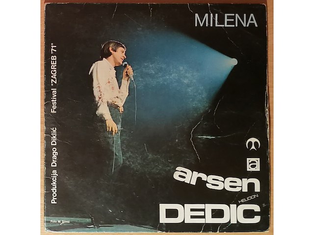 SP ARSEN - Milena / Zajedno (1971) G/VG