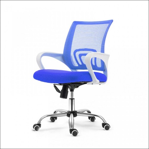 Daktilo stolica C-804A Plava leđa/Plavo sedište